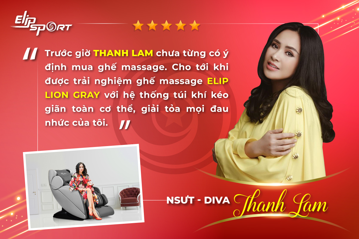 Ghế Massage ELIP Plutoni - Gray (Trưng Bày)
